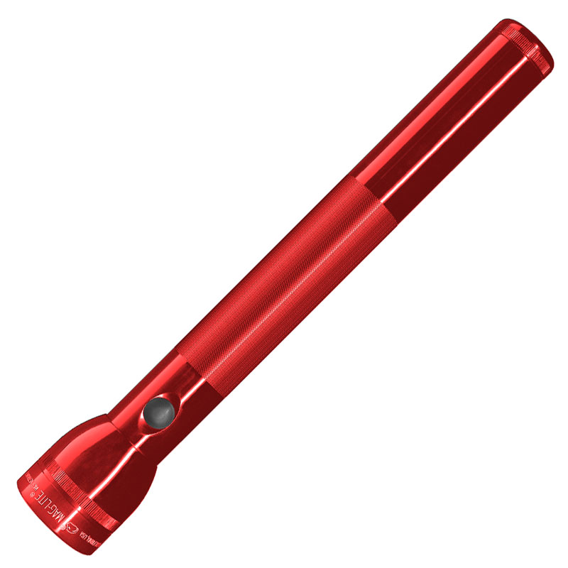 Maglite 4 D Cell LED Flashlight - Red Body - KnifeCenter - ST4D036 ...