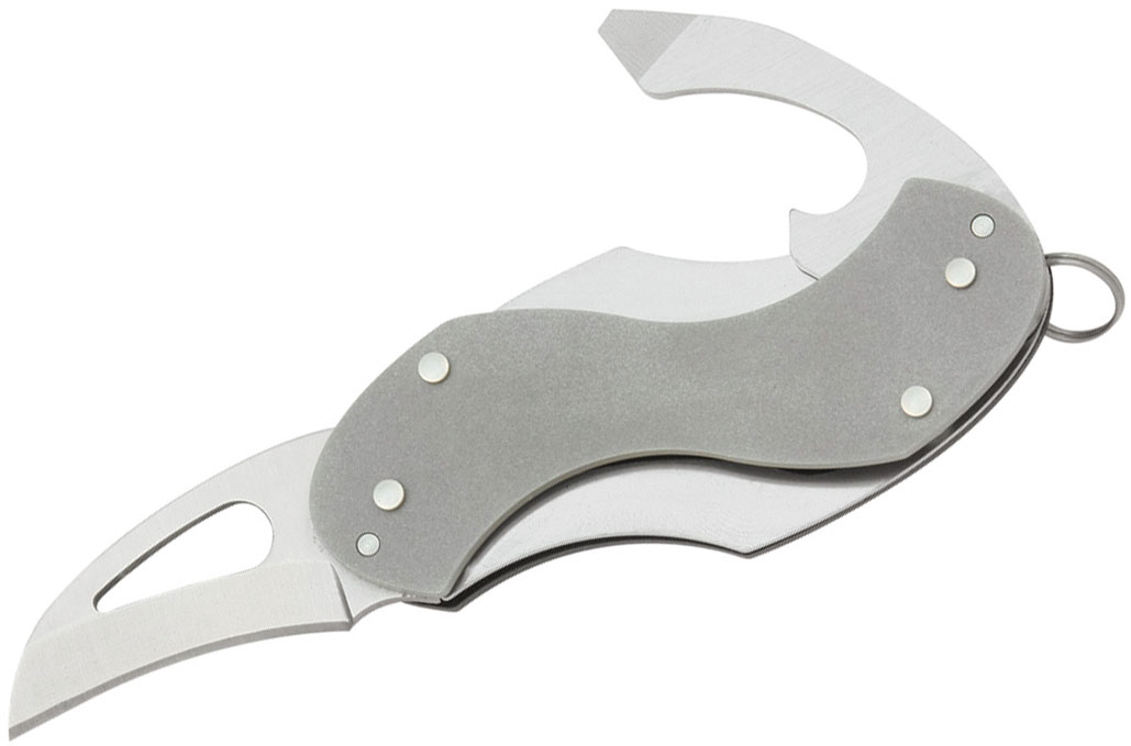 Mantis B-4 Buzzard Necessikey Keychain Knife 1" Blade, Bottle Opener ...