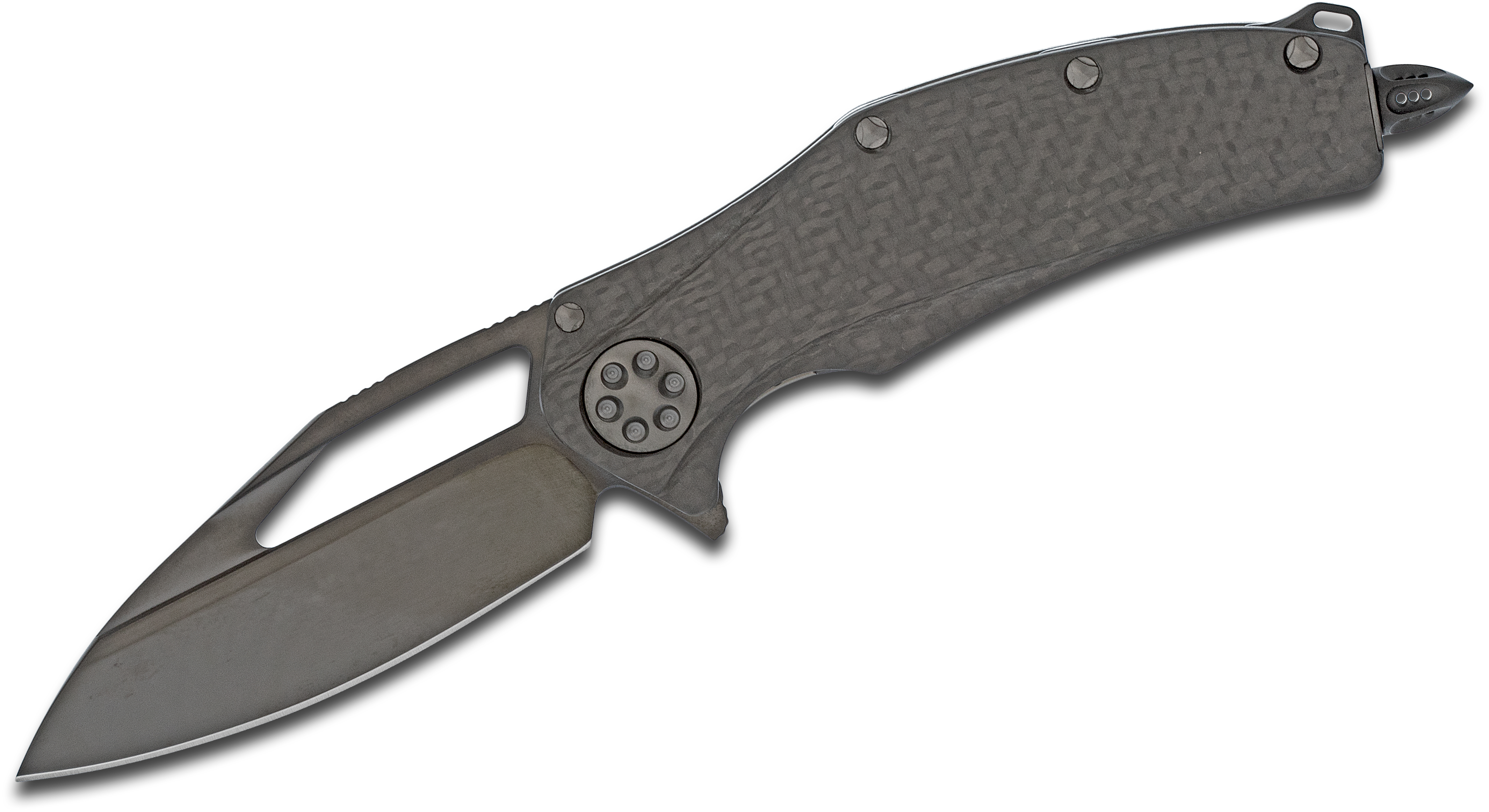 Marfione Custom Knives Mini Matrix R Flipper 325 Mirror Polish Dlc
