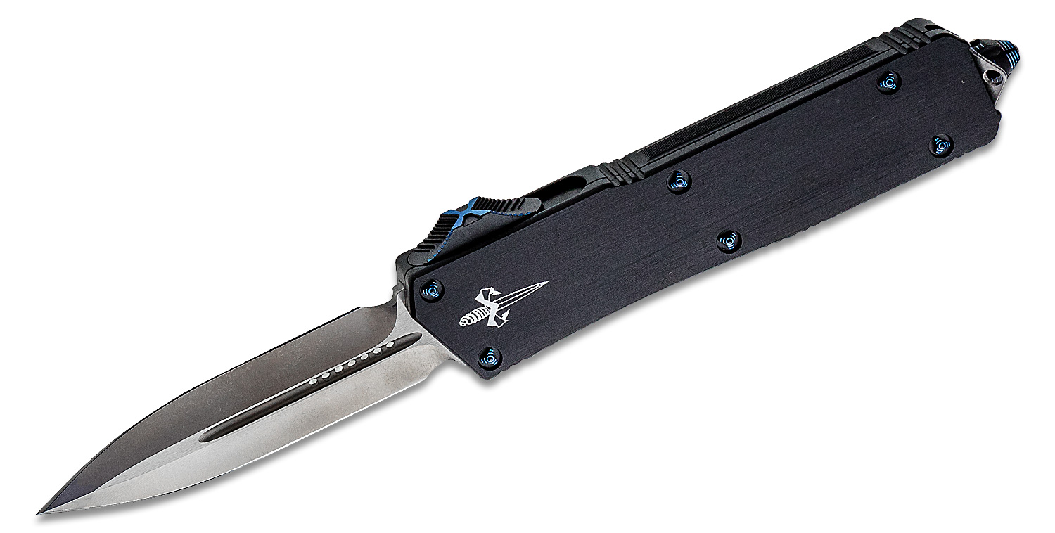 Marfione Custom Knives Scarab II OTF AUTO 3.875" M390 Stonewashed Two ...