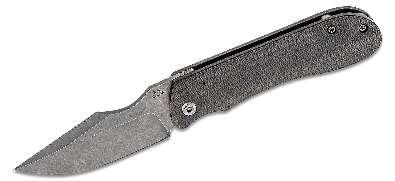 Maverick Customs Harpoon Front Flipper Knife 3.5" BG-42 Stonewashed ...
