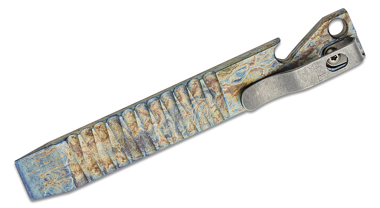 Maverick Customs Medium Pry Bar with Bottle Opener, Entropic Finish ...