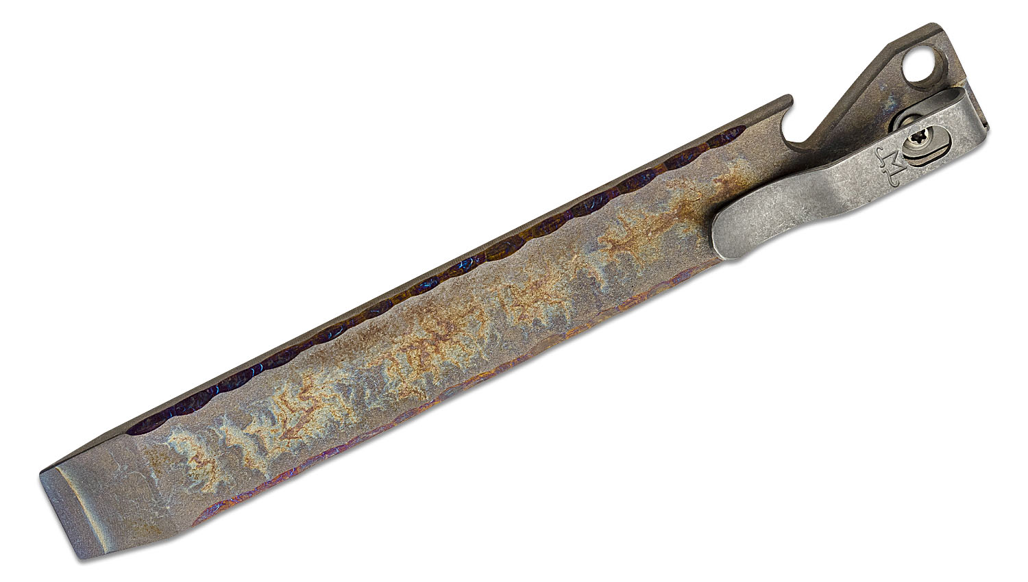 Maverick Customs XXL Pry Bar with Bottle Opener, Aged Entropic Finish ...