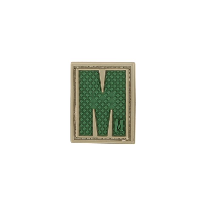 Maxpedition LETMA PVC Letter M Patch, Arid - KnifeCenter