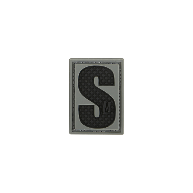 Maxpedition LETSS PVC Letter S Patch, SWAT - KnifeCenter