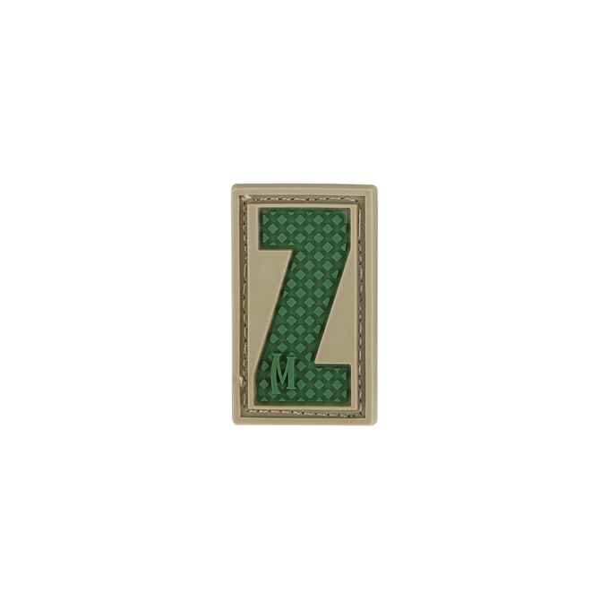 Maxpedition LETZA PVC Letter Z Patch, Arid - KnifeCenter