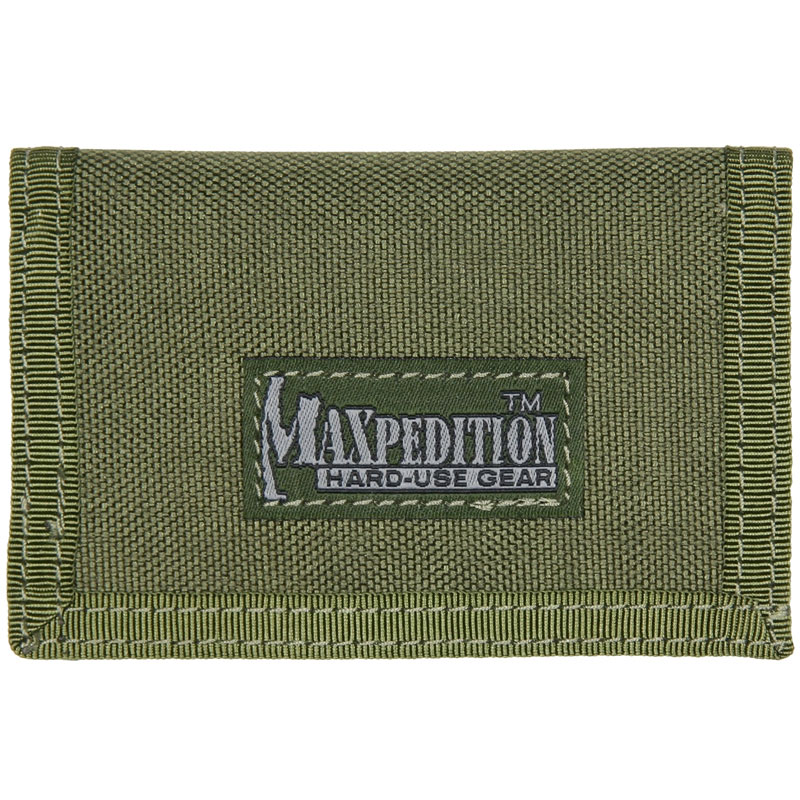 Maxpedition 0218G Micro Wallet, OD Green - KnifeCenter - Discontinued