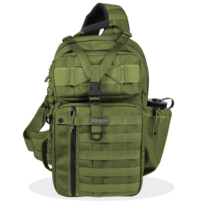 Maxpedition 0468G Kodiak S-Type Gearslinger, OD Green - KnifeCenter ...
