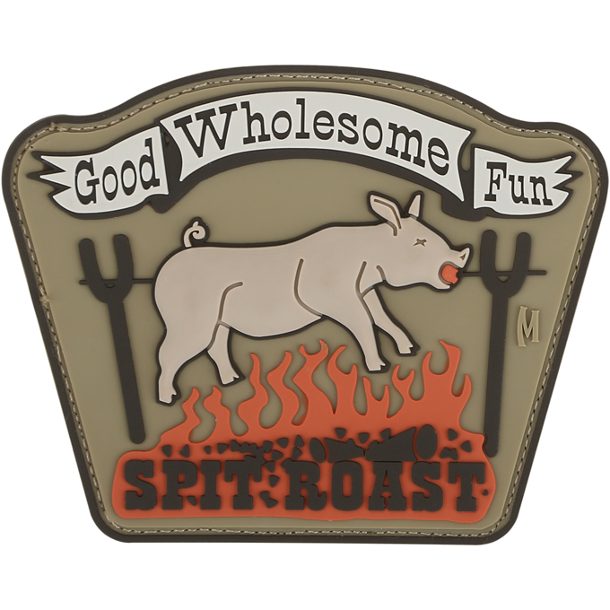 Maxpedition SRSTA PVC Spit Roast Patch, Arid - KnifeCenter - Discontinued
