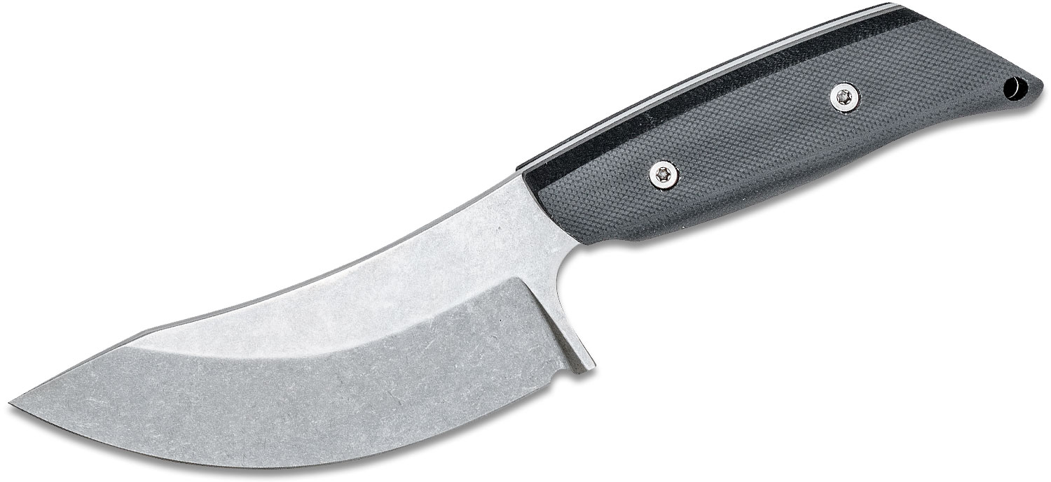 Meglio Knives Hunter Fixed Blade Knife 4.25" Stonewashed CPM-3V Blade ...