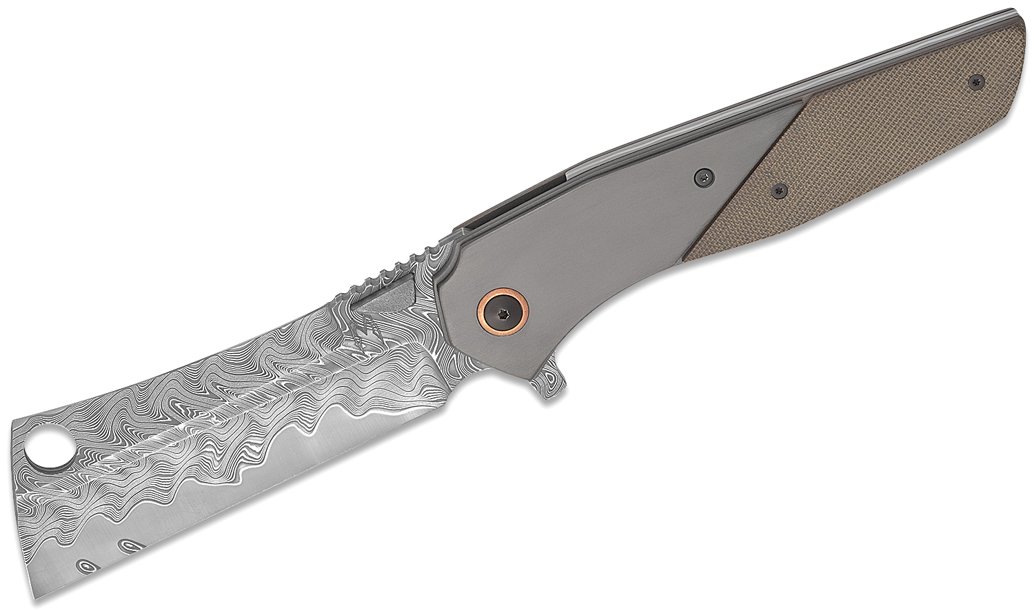 Reviews and Ratings for Kurt Merriken Custom Moby XL Cleaver Flipper ...