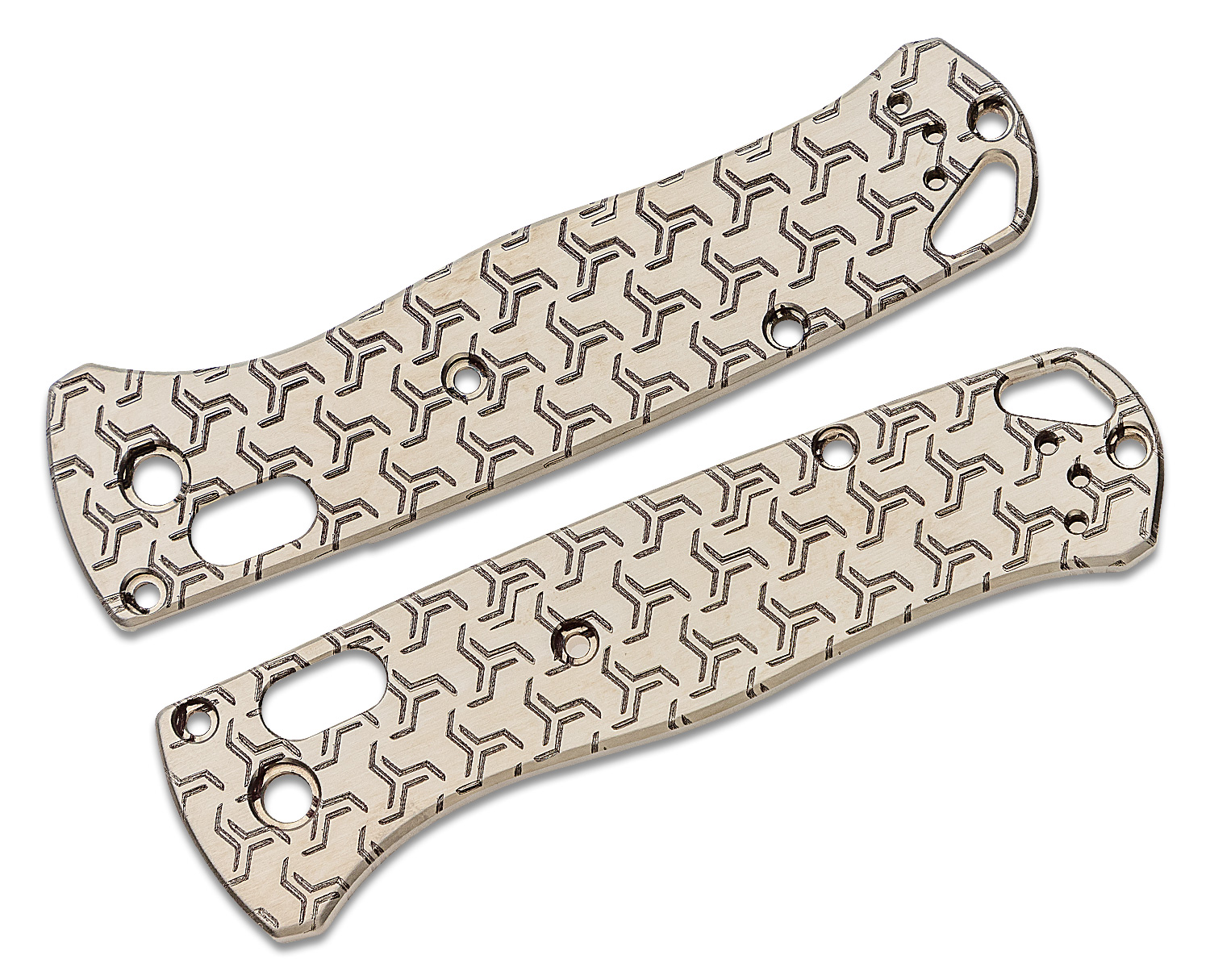 MetonBoss Titanium Benchmade 535 Bugout Scales, Turbo Engraved, Knife ...