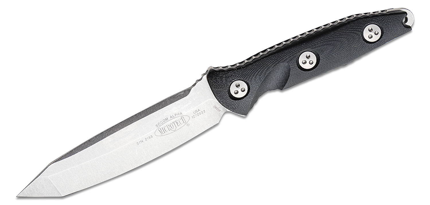 Reviews and Ratings for Microtech 114-10 Socom Alpha Fixed Blade Knife ...