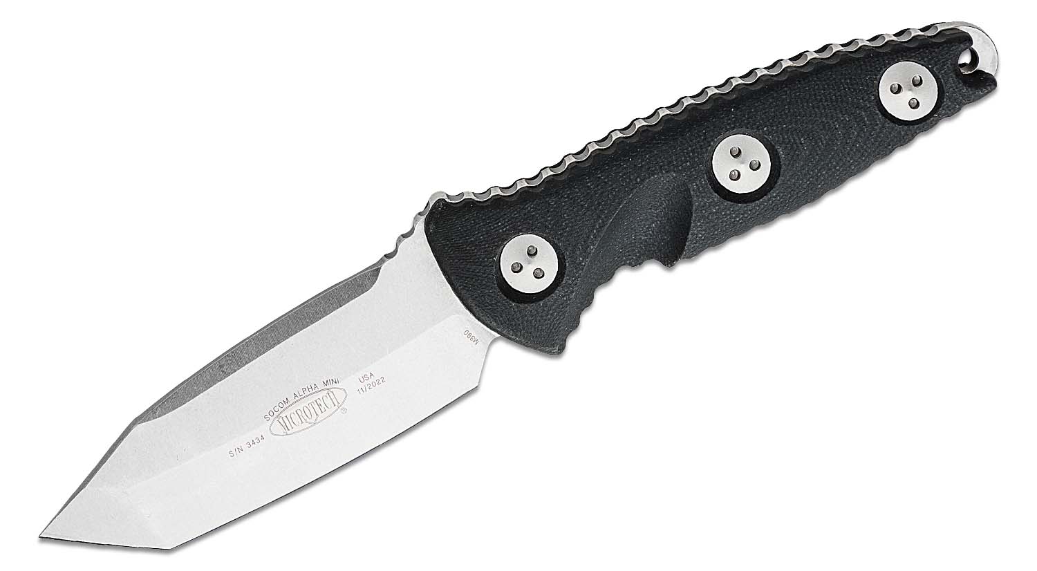 Reviews and Ratings for Microtech 114M-10 Socom Alpha Mini Fixed Blade ...