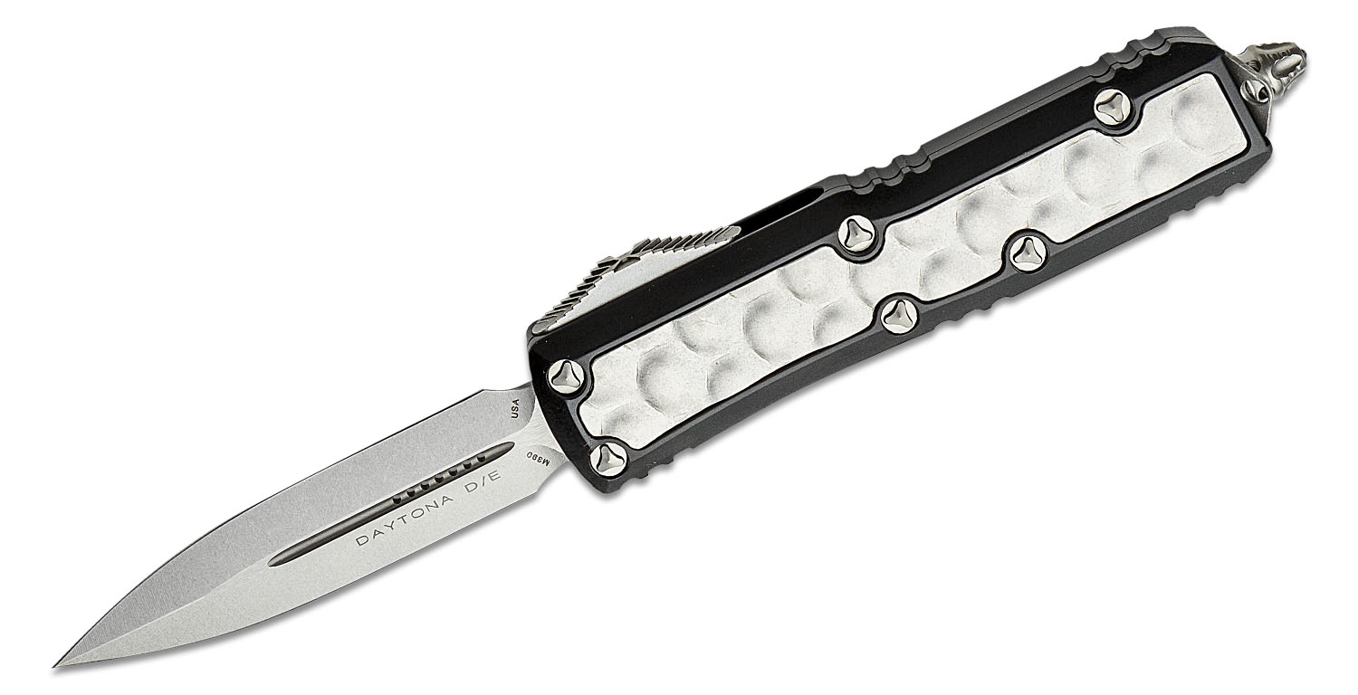 Microtech Signature Series Daytona AUTO OTF Knife 3.125" Stonewashed ...