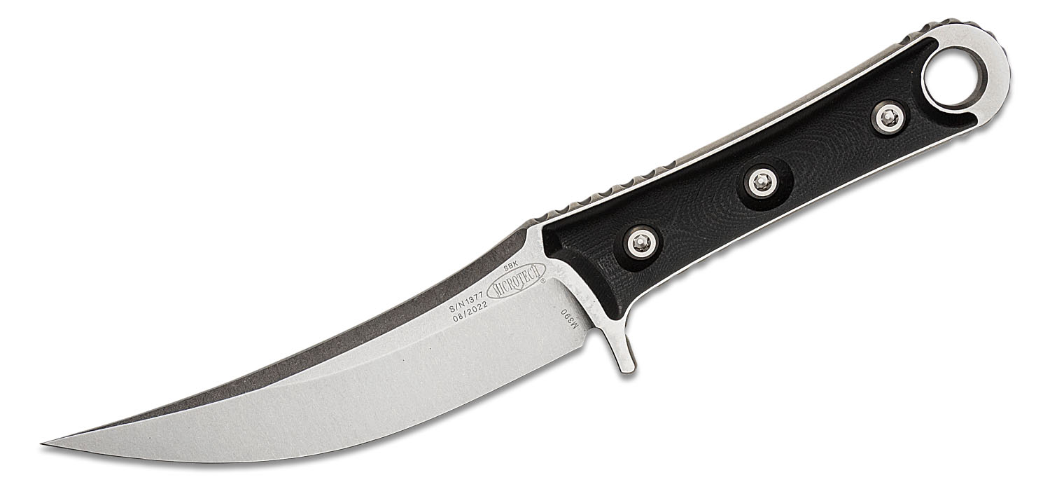 Microtech/Borka Blades 200-10 SBK Fixed Blade Knife 5.1" Stonewashed ...