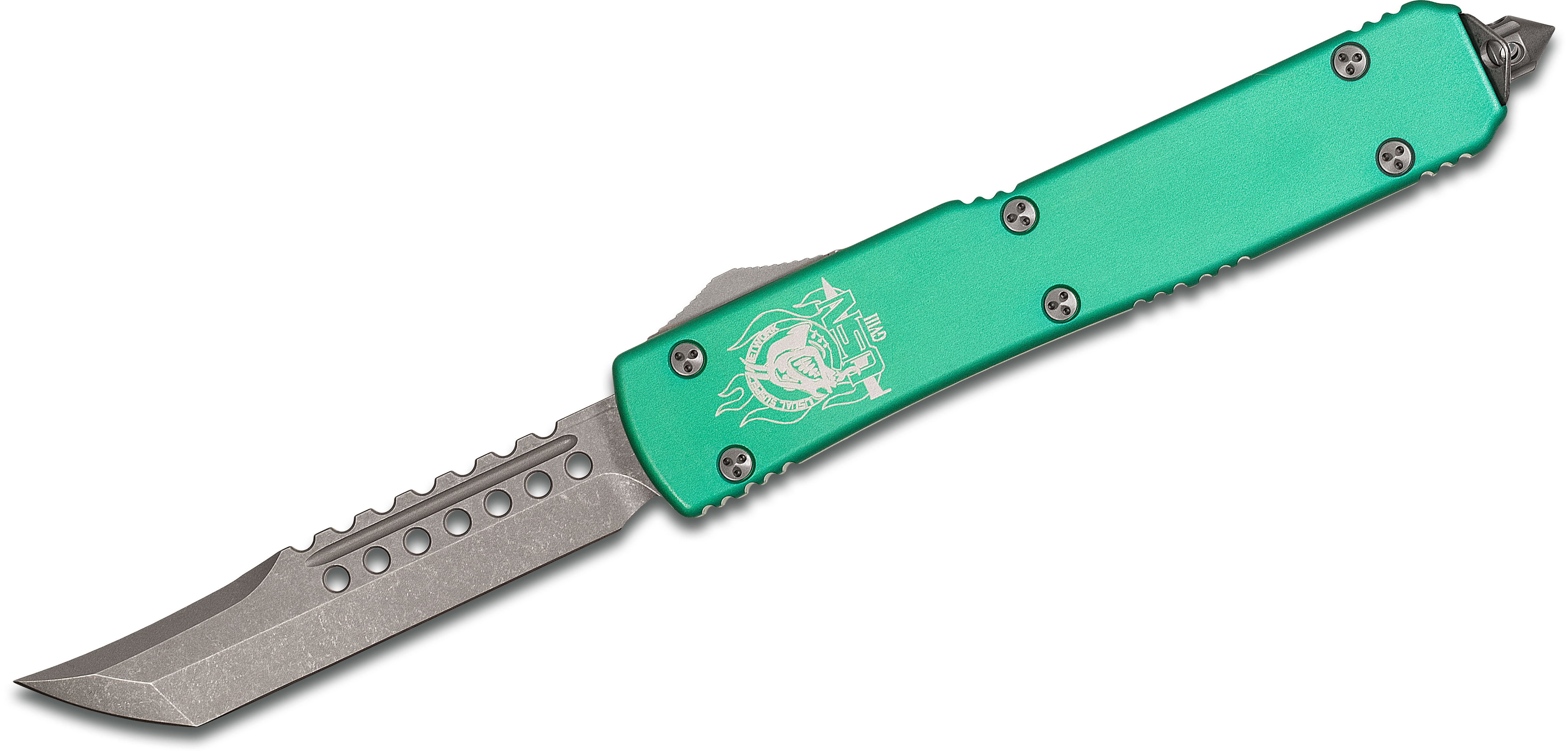 Microtech 2016 USN G8 Show Special Ultratech AUTO OTF 3.46" Hellhound ...