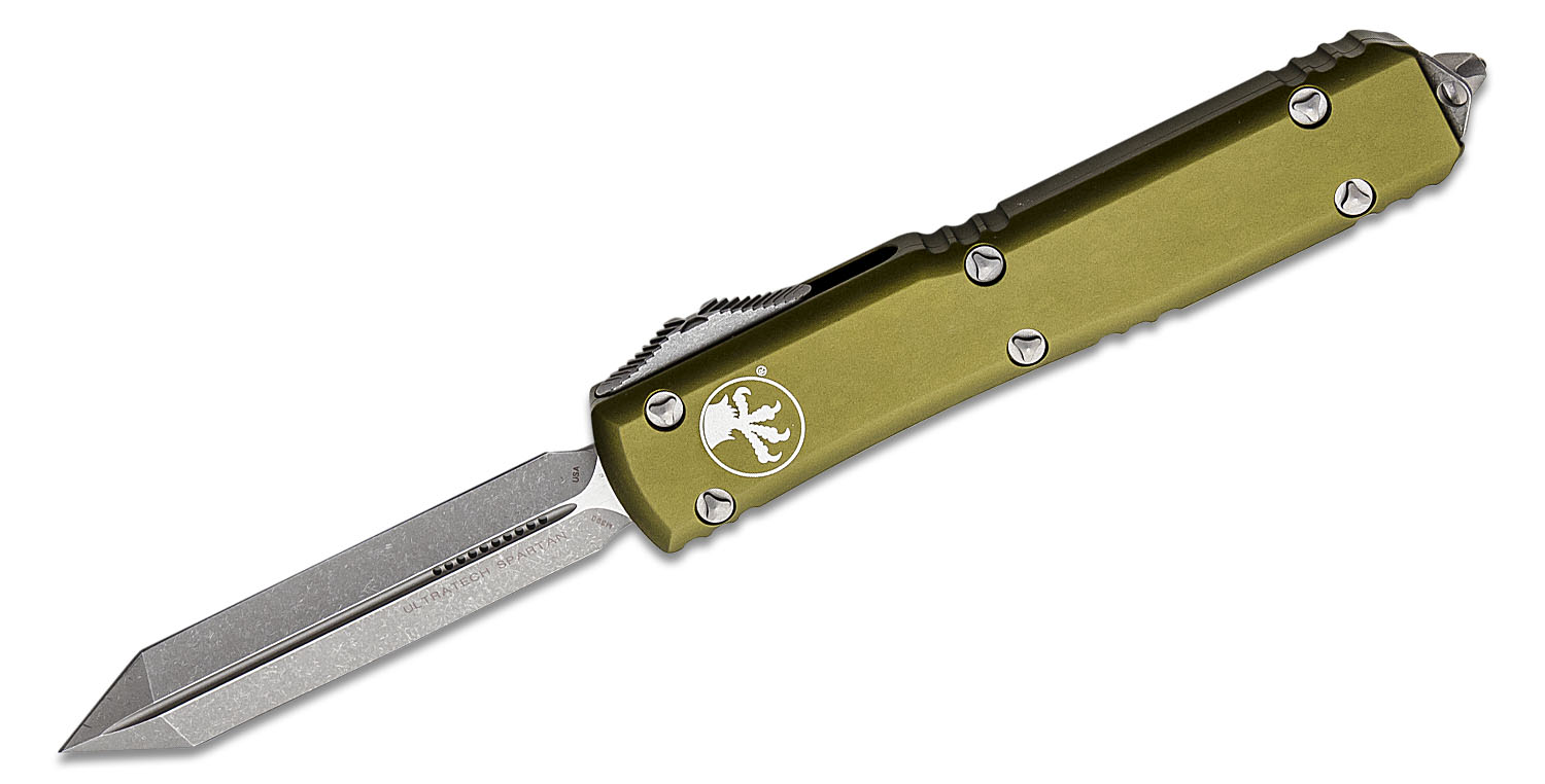 Microtech 223-10APOD Spartan Ultratech AUTO OTF 3.46" Apocalyptic ...