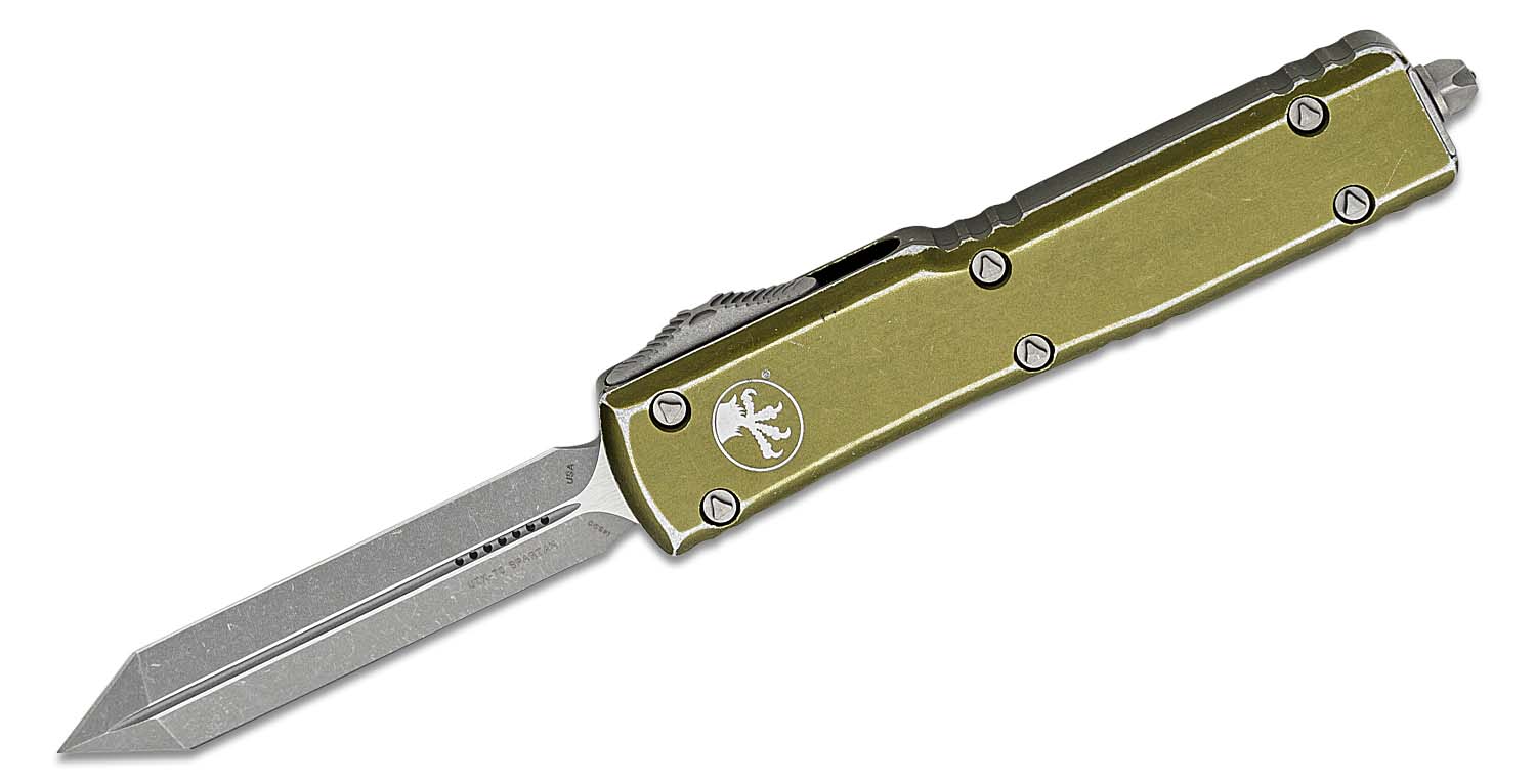Microtech 249-10DOD Spartan UTX-70 AUTO OTF Knife 2.41" Apocalyptic ...