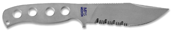 Mission Multi Purpose Titanium Survival Knife Combo Edge - KnifeCenter ...