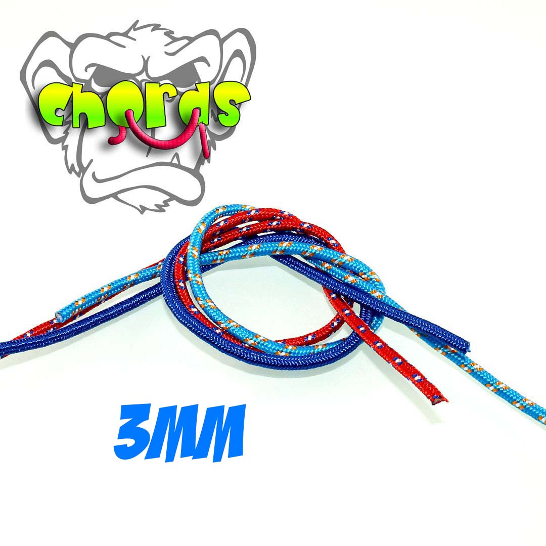 Reviews and Ratings for MonkeyfingeR Design 3 mm MonkeyCHORDS - Blue ...