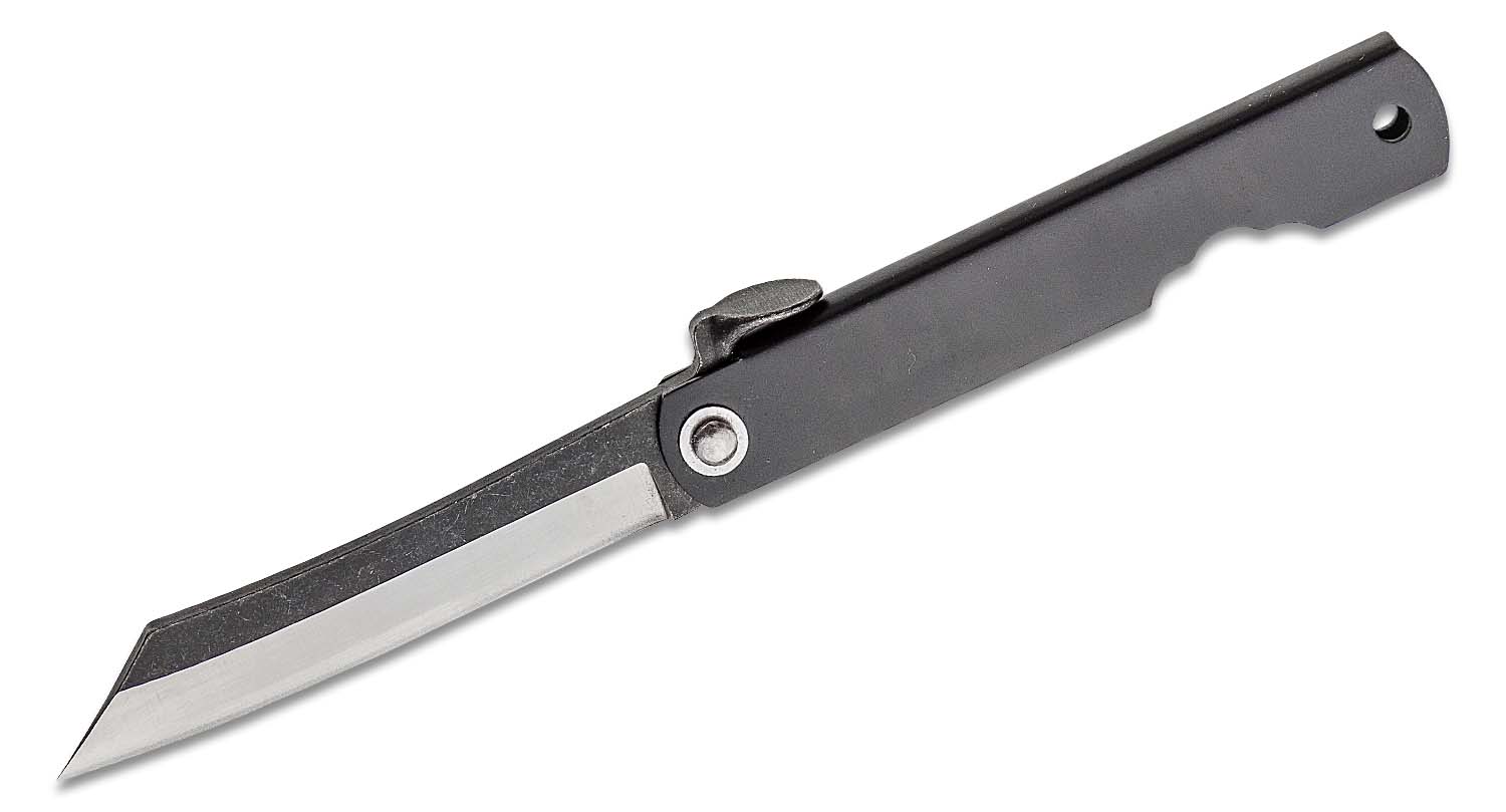Nagao Higonokami Kyoso Friction Folding Knife 2.95" Reverse Tanto Blade ...