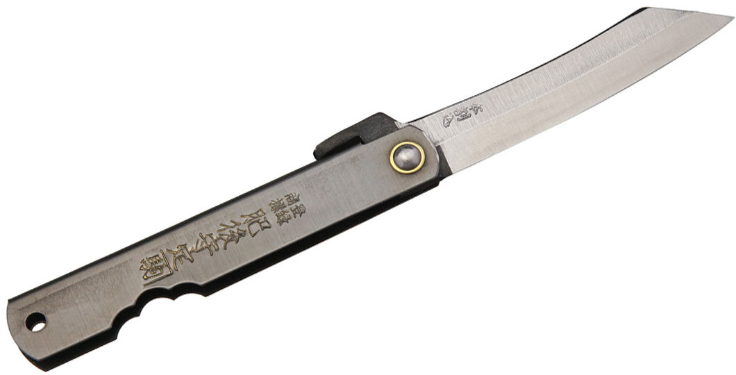 Nagao Higonokami Friction Folding Knife 2.75" Reverse Tanto Blade ...