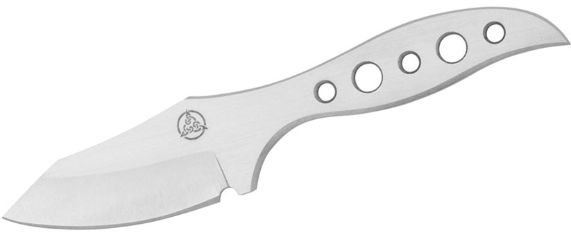 Nemesis NK-4 Hellion Neck Knife 1.63" Satin Plain Blade, Kydex Sheath ...