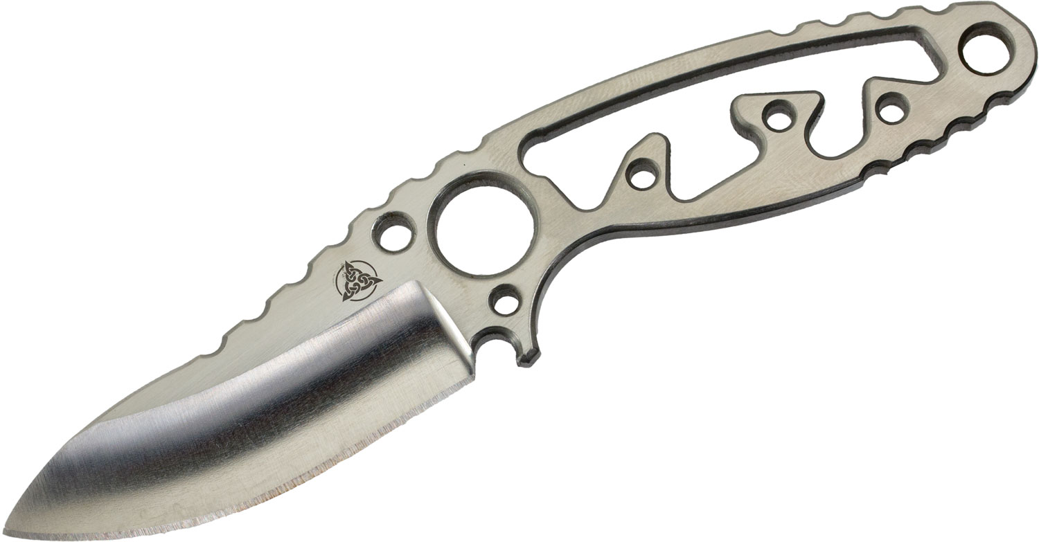 Nemesis NK-16 Afterburner Neck Knife 2-1/4" 9Cr13 Satin Plain Blade ...