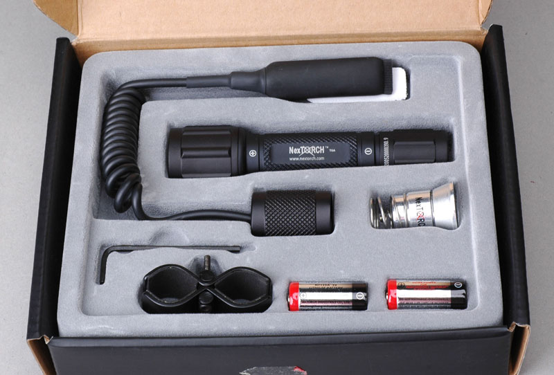 NexTORCH T6A Set Hunting/Tactical Gift Box Set 80 Lumens - KnifeCenter ...