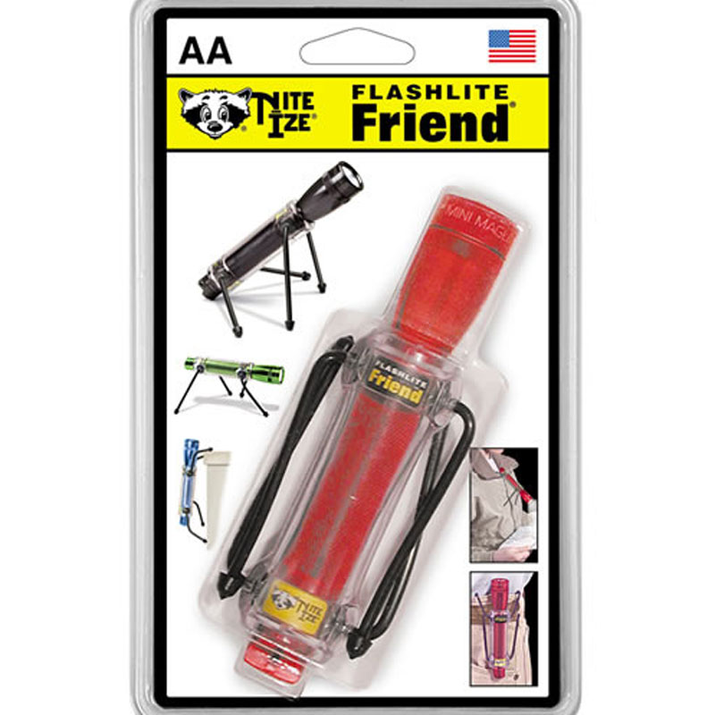 Nite Ize Flashlight Friend AA - KnifeCenter - NINFF07AA - Discontinued
