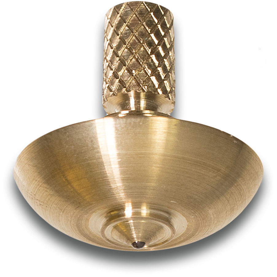 Ober Metal Works Custom 1" Bronze Spinning Top - KnifeCenter - 2016-184 ...