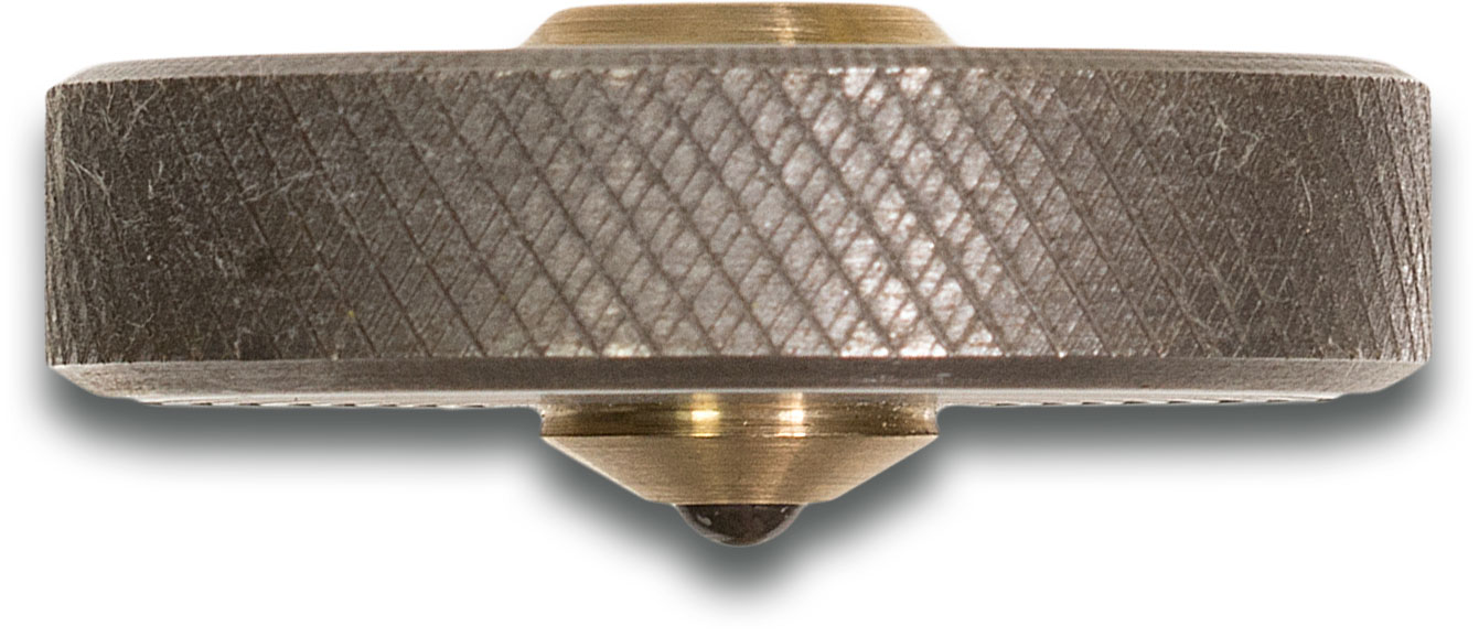 Ober Metal Works Custom 1.5" Iron Over Bronze Spinning Worry Coin ...