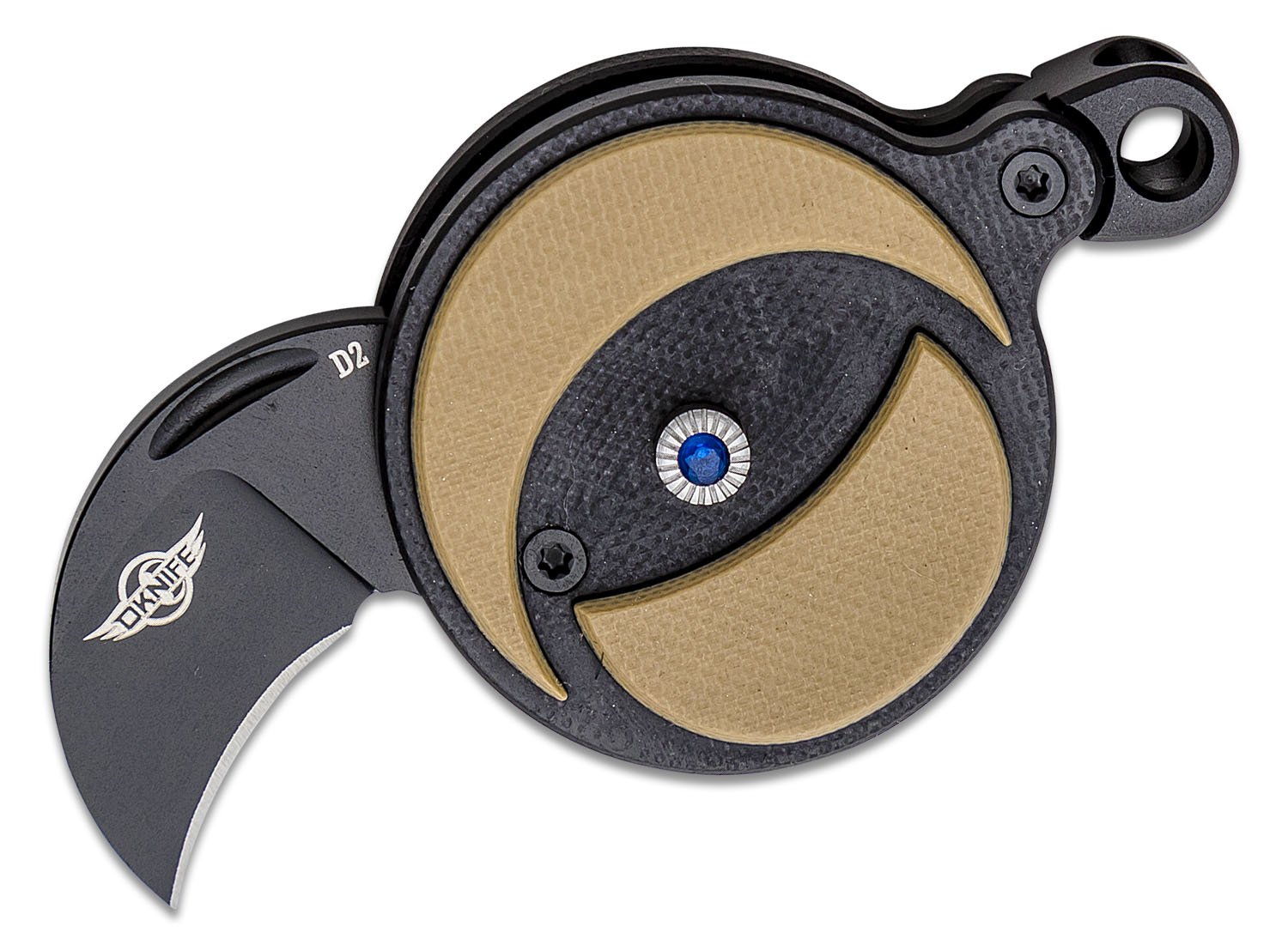 Reviews and Ratings for Oknife Nightclaw EDC Keychain Knife 0.92" D2 ...