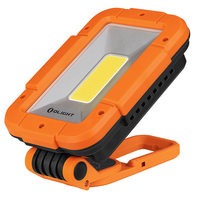 Olight Swivel Pro Max Rechargeable LED/COB Work Light, Orange, 1600 Max ...