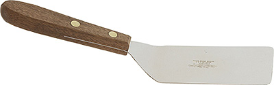 Ontario Spatula Hardwood Handles Stainless 5-1/8" Long x 2- 1/6" wide ...