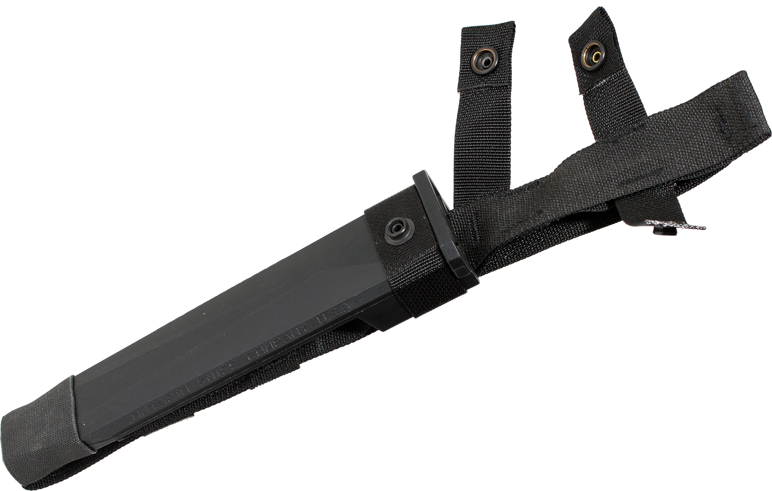 Ontario Molded Plastic MOLLE Back Sheath Fits Chimera - KnifeCenter ...
