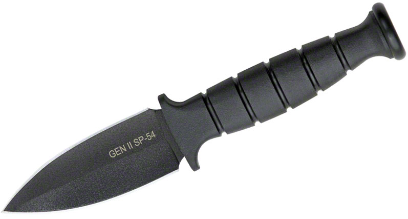 Ontario Gen II SP54 Dagger 3.45" Double Edged Blade, Kraton Handle ...