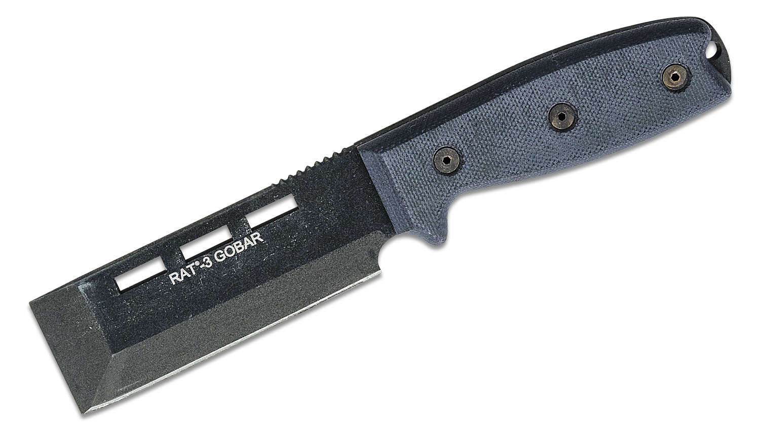 Reviews and Ratings for Ontario RAT-3 Gobar Knife 3.5" Black Coated ...