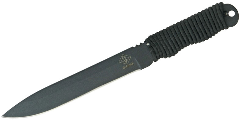 Ontario Ranger Series Shank Knife 6.5" Fixed Blade, Black Cord Wrap ...
