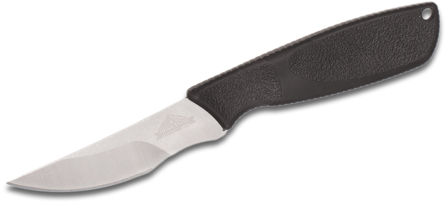 Ontario Hunt Plus Caper Knife Fixed 4" Satin Plain Blade, Synthetic ...