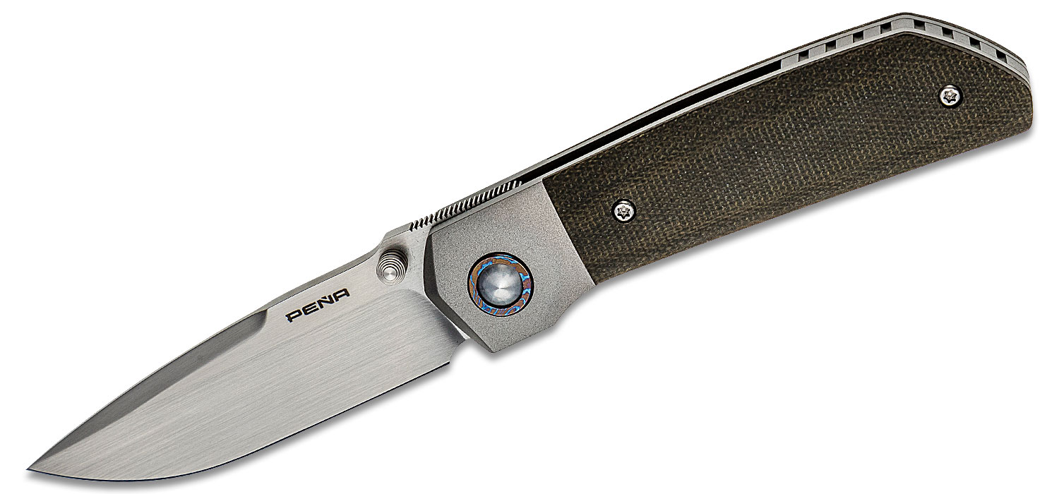 Reviews and Ratings for Enrique Pena Custom Mula Front Flipper Knife 2. ...