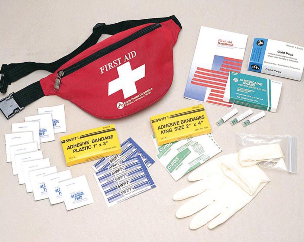 PhysiciansCare Brand Fanny Pack First Aid Kit: 47 Pieces - KnifeCenter ...