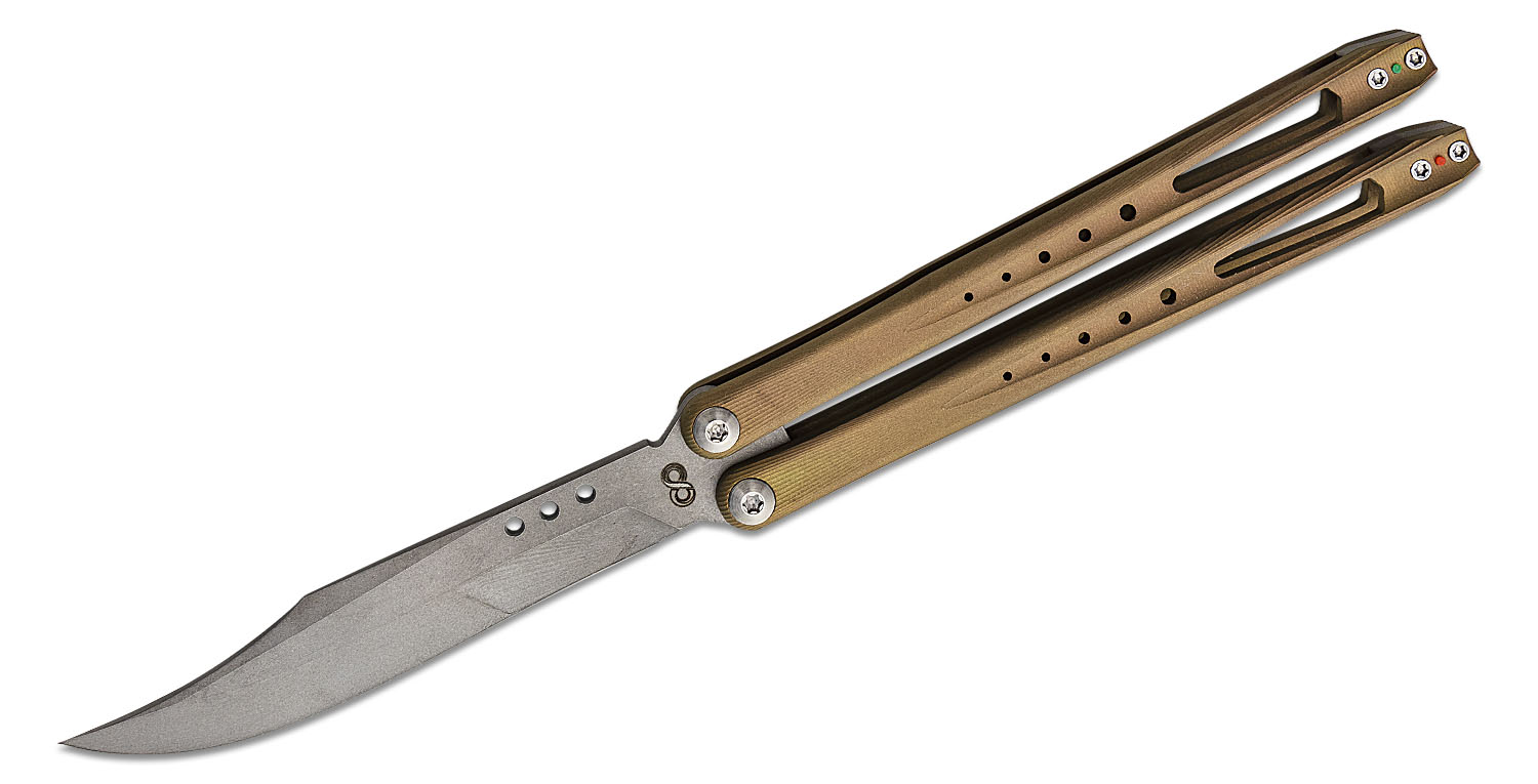 Prince Customs SYN #021 Balisong Butterfly Knife 4.625" CTS-204P ...