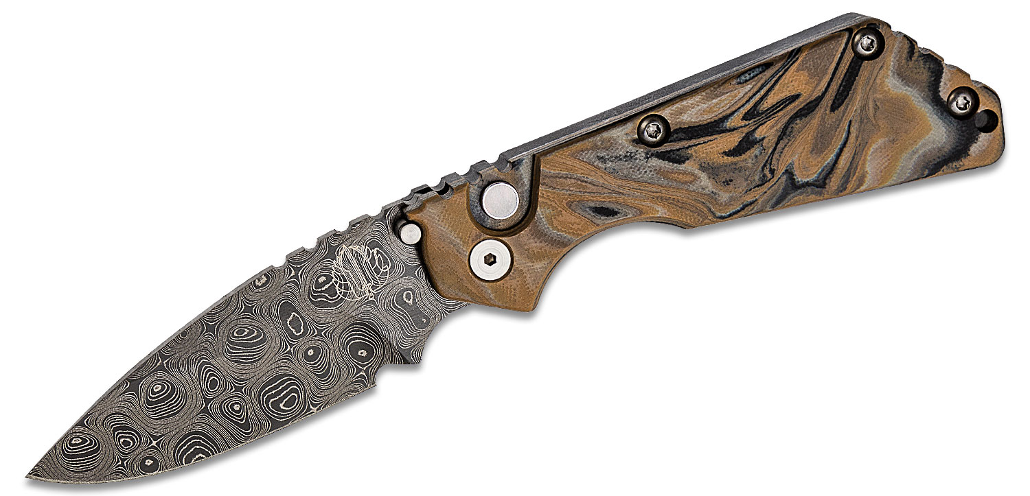 Pro-Tech Custom Strider SnG 2436DM AUTO Folding Knife 3.5" Nichols ...