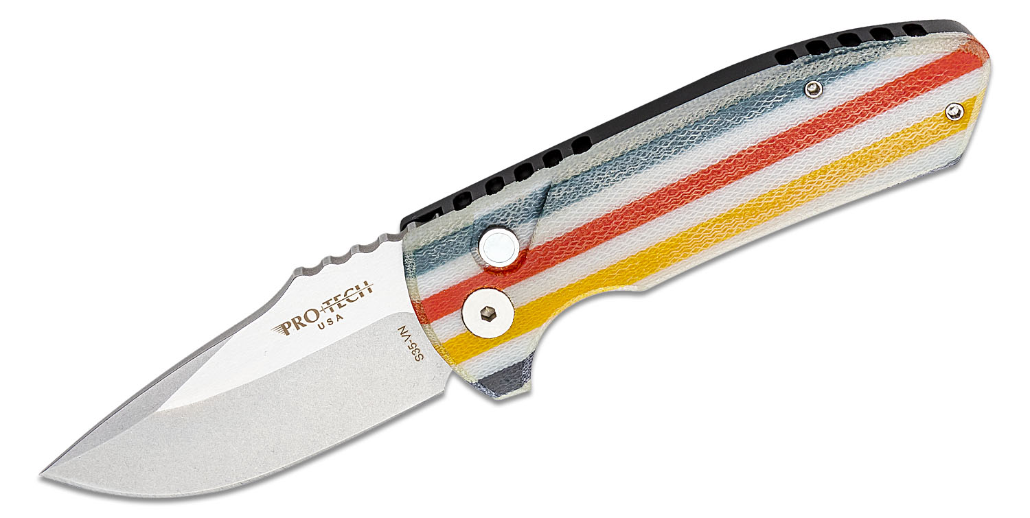 Reviews and Ratings for Pro-Tech Les George SBR Short Bladed Rockeye AUTO Folding Knife 2.5 ...