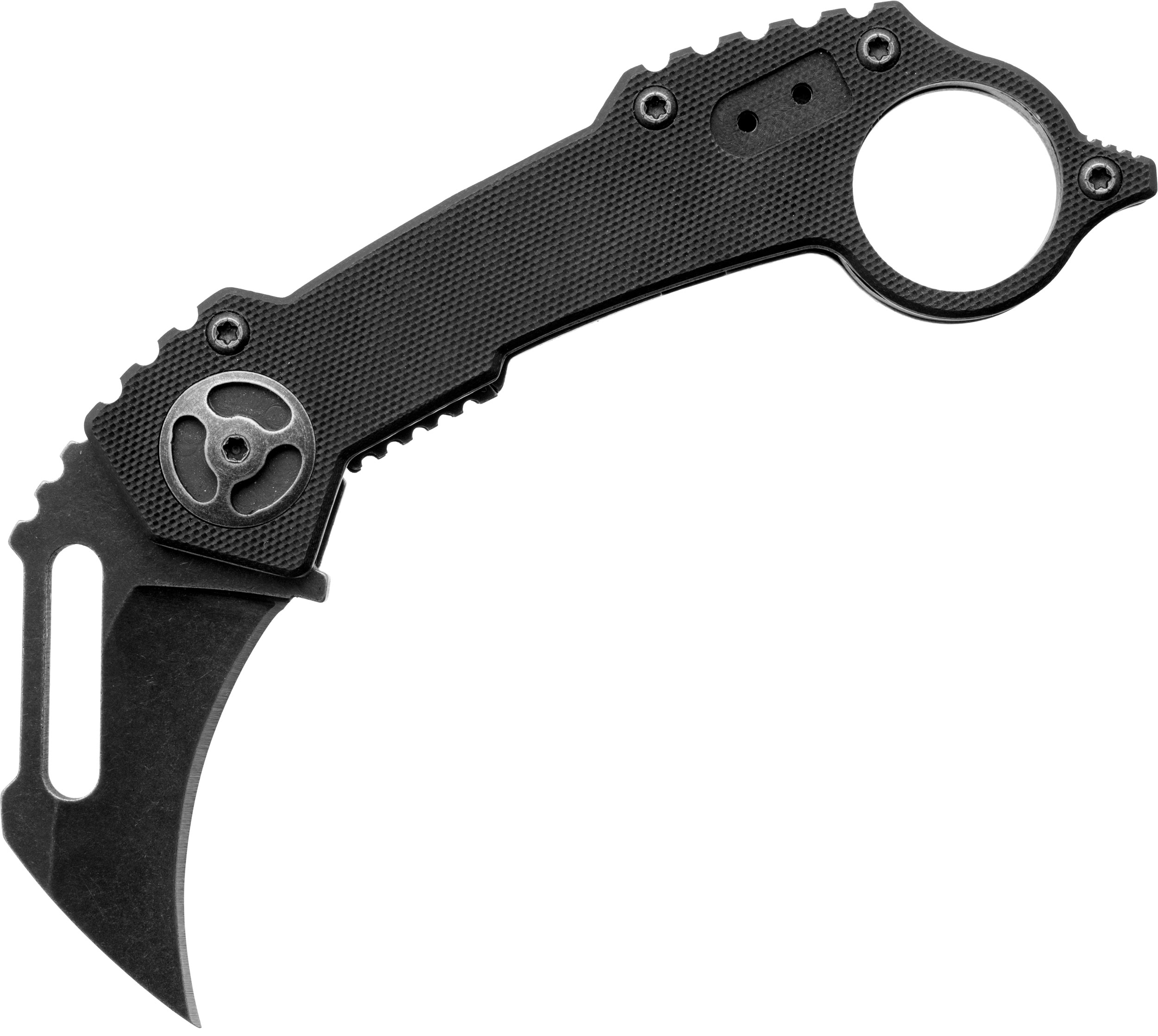 Quartermaster QTR-5FTT Texas Tea Theodore "T.C." Calvin Karambit 2" BD ...