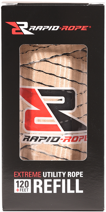 Rapid Rope Extreme Utility Rope Refill, Tan, 120 Feet - KnifeCenter ...
