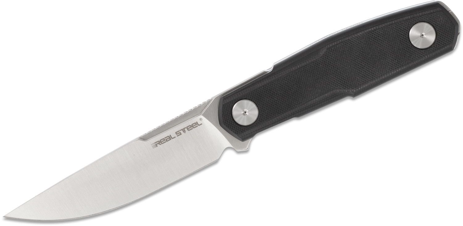 Real Steel Knives Bushcraft Zenith Fixed Blade Knife 4.33" 14C28N ...