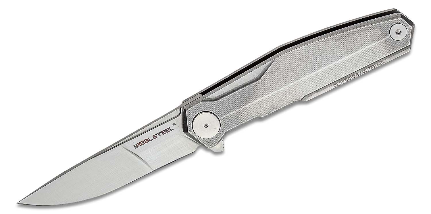 Real Steel Knives G3 Puuko Duplex Flipper Knife 3.54" 14C28N Duplex ...